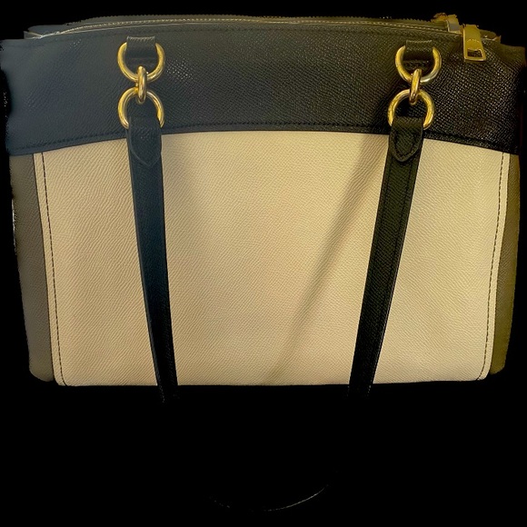 Coach | Bags | Coach Carry All Color Block Tote Bag | Poshmark